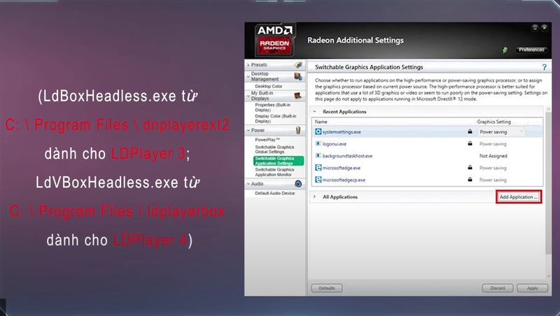 Cách cài đặt Integrated Graphics chuyển sang Discrete Graphics