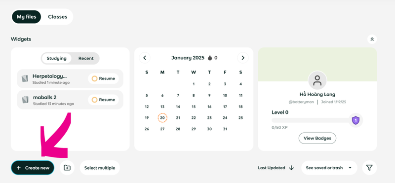 Knowt - ứng dụng thay thế Quizlet đơn giản và phổ biến