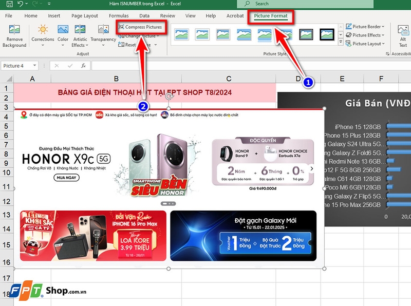 Cách làm nhẹ file Excel đơn giản, nhanh chóng và không mất dữ liệu