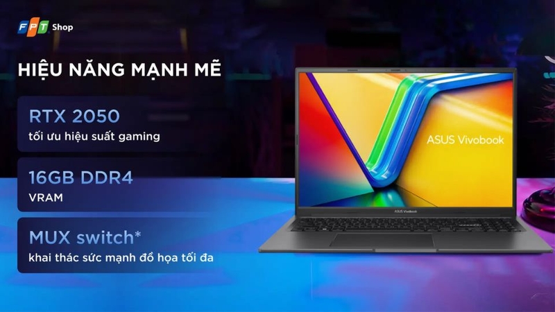 Gợi ý 5 mẫu laptop ASUS 16 inch 2025 tốt nhất hiện nay