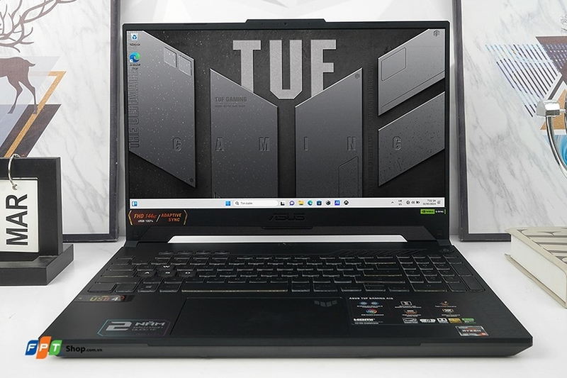 5 laptop Asus TUF Gaming card RTX 4050 hiệu suất đồ họa mạnh mẽ