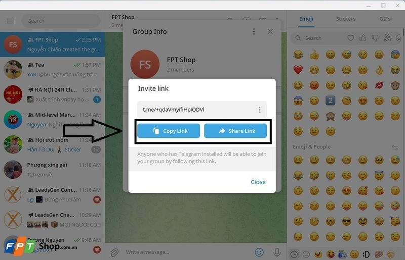Hướng dẫn chi tiết cách lấy link Telegram nhanh chóng, đơn giản