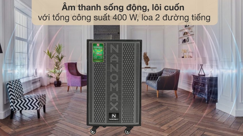 Loa kéo Nanomax của nước nào? Giới thiệu các sản phẩm nổi bật