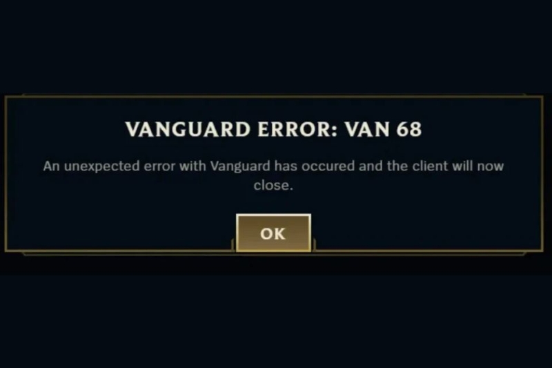 Lỗi Van 68, Van 84 LoL: Nguyên nhân và cách khắc phục chi tiết