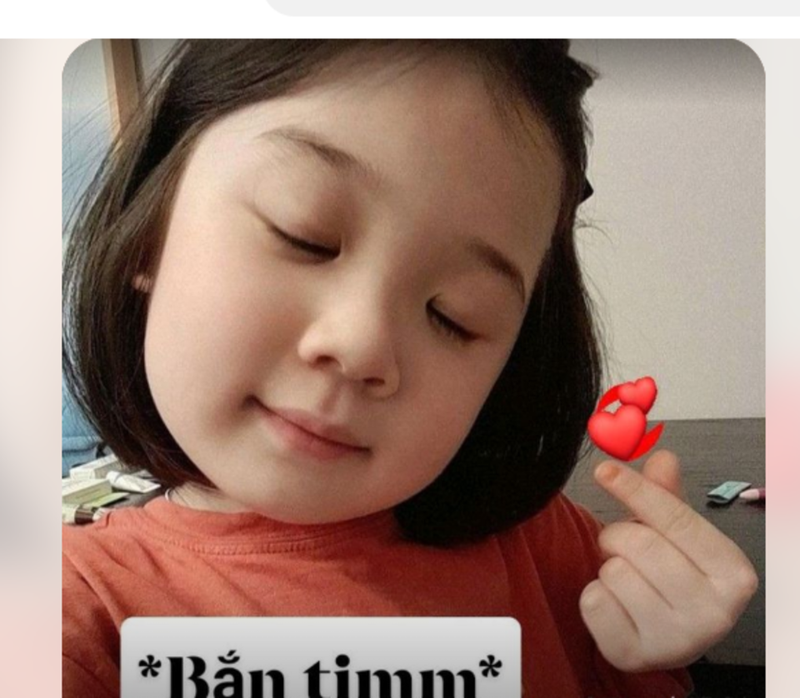 Ý nghĩa của meme bắn tim là gì? Cập nhật bộ meme thể hiện tình cảm siêu ...