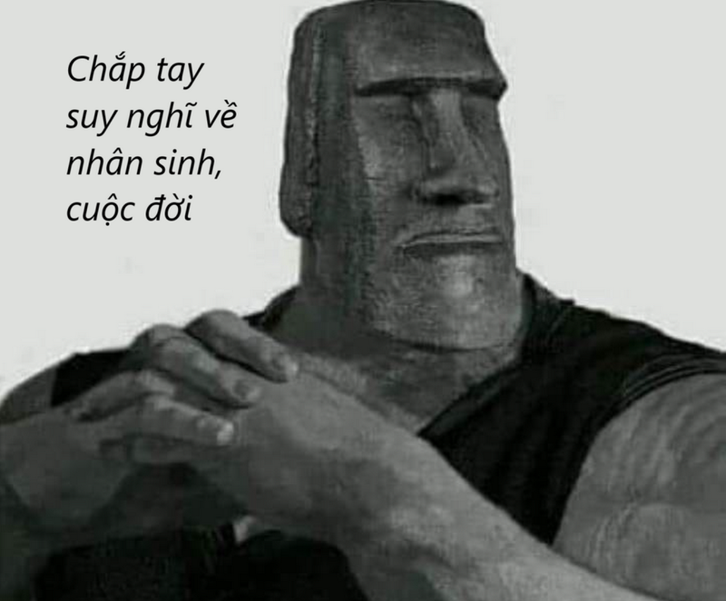 Mời bạn tải ngay loạt meme suy nghĩ, trầm tư và hài hước để nhắn tin ...