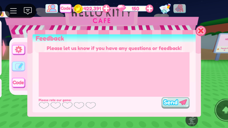 Code My Hello Kitty Cafe mới nhất (cập nhật T12/2024)