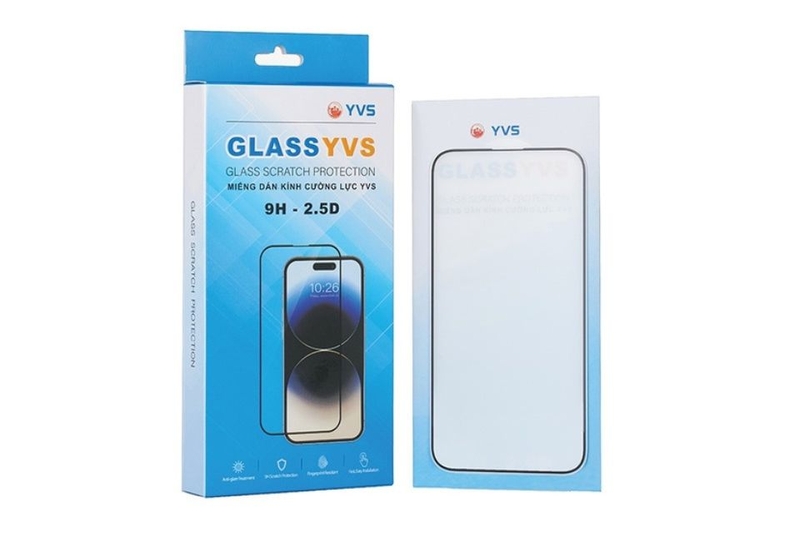 Miếng dán màn hình kính cường lực iPhone 16 Plus 2.5D YVS chính hãng, giá rẻ