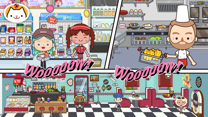 Tải Miga Town: My World: Trò chơi sáng tạo thế giới mở cực thú vị