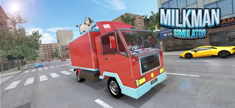 Milkman Transport Simulator 3D - Game lái xe giao sữa thú vị