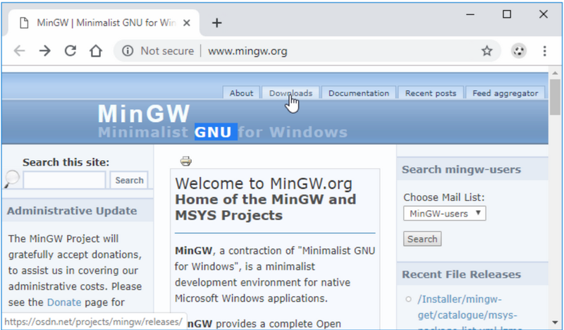 MinGW: Khám phá trình biên dịch C/C++ mã nguồn mở đa năng