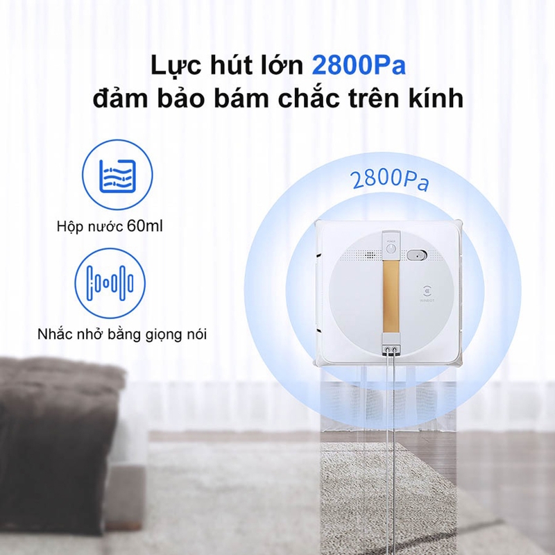 Đánh giá robot lau kính Ecovacs Winbot W1 Pro chi tiết nhất