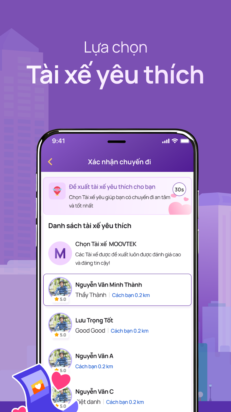 Khám phá Moovtek: Ứng dụng gọi xe công nghệ mới nổi tại thị trường Việt Nam