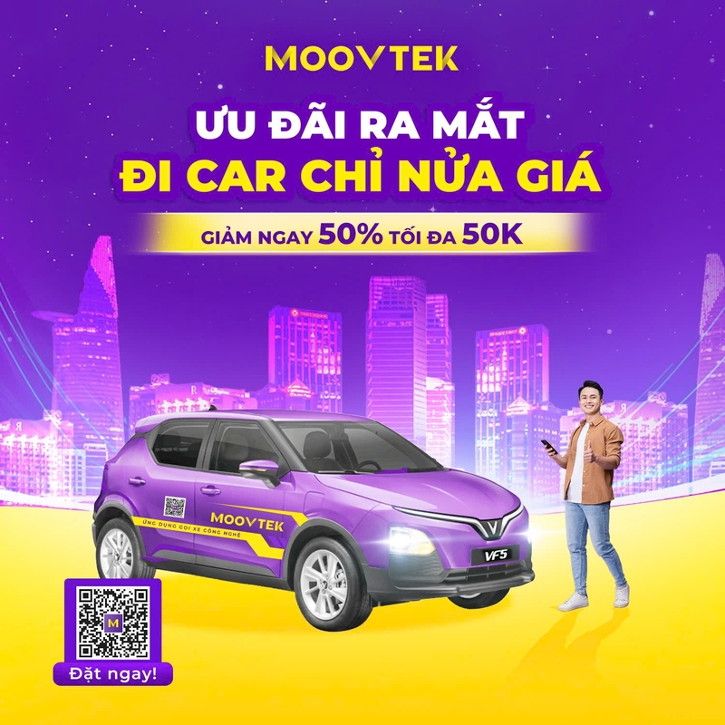 Khám phá Moovtek: Ứng dụng gọi xe công nghệ mới nổi tại thị trường Việt Nam