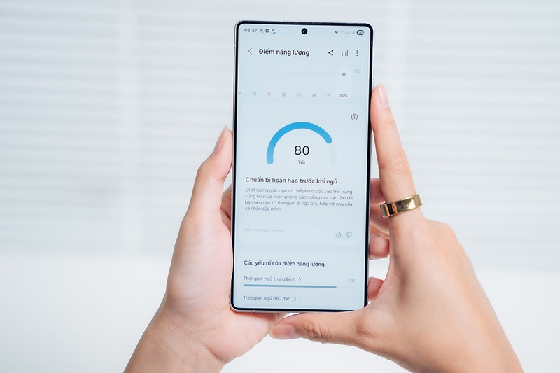 Một tuần trải nghiệm Galaxy Ring: Nhẹ như không đeo, nhỏ mà có võ