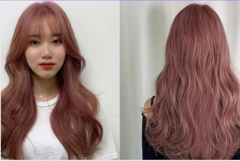 Gợi ý 10 kiểu tóc màu nâu hồng đào phù hợp với xu hướng 2024