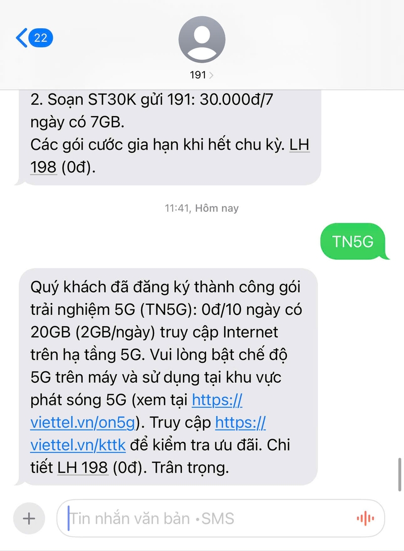 Cách nhận ngay 20GB data miễn phí từ gói trải nghiệm 5G Viettel để sử ...