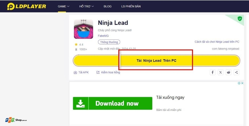 Game Ninja Lead là gì? Hướng dẫn cách tải và mẹo chơi game