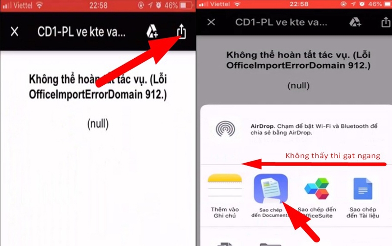 Lỗi OfficeImportErrorDomain 912: Gợi ý 3 cách khắc phục hiệu quả