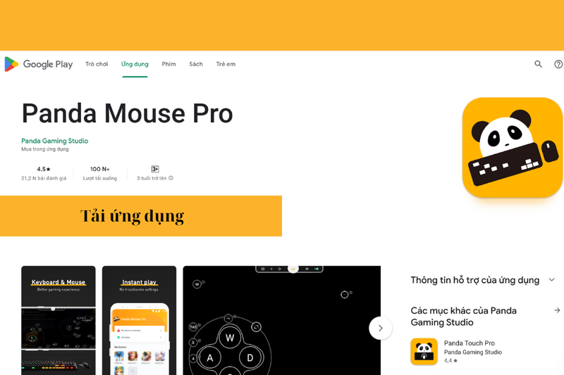 Panda Mouse Pro: Ứng dụng hỗ trợ chơi game siêu mượt không thể bỏ lỡ
