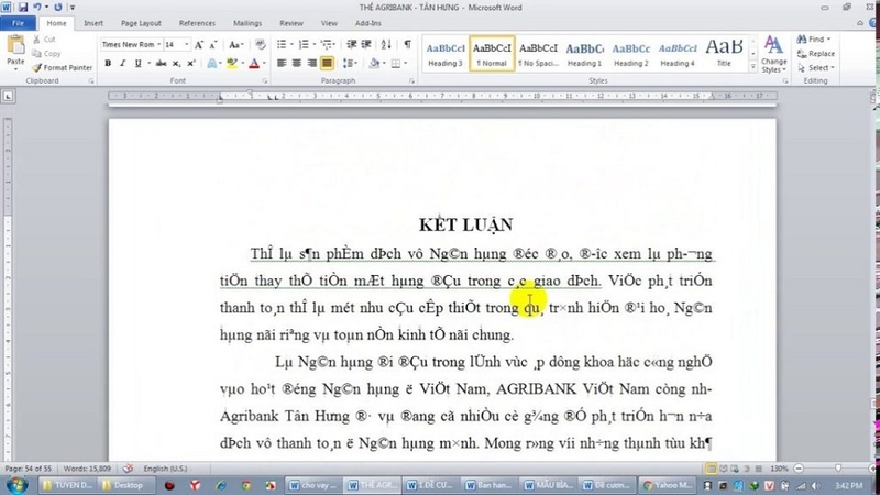 Cách sử dụng phần mềm sửa lỗi font chữ trong Word bằng UniKey