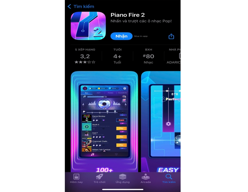 Piano Fire 2: Trò chơi âm nhạc biến bạn thành nhạc sĩ thực thụ