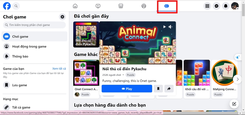 Chơi Pikachu online game ngay trên web chỉ với vài bước đơn giản