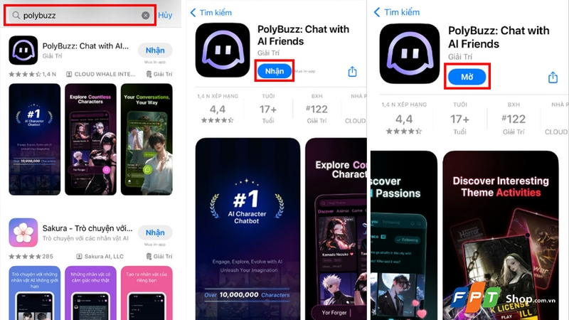PolyBuzz - Ứng dụng trò chuyện với AI mở ra trải nghiệm đột phá