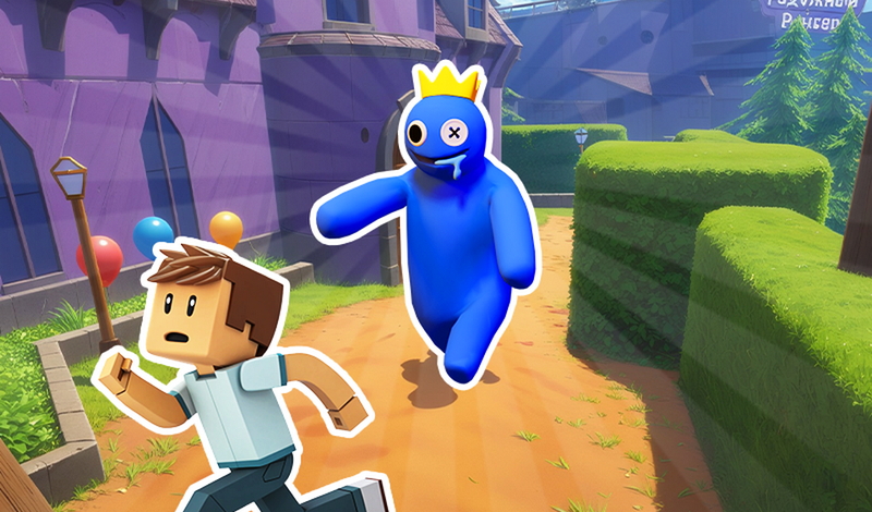 Khám phá thách thức sinh tồn trong game Rainbow Friends