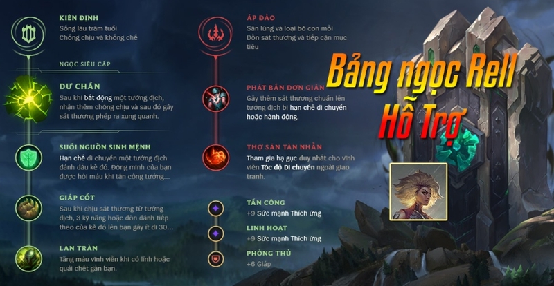 Rell build đồ, bảng ngọc cực mạnh ở Liên Minh Huyền Thoại mùa 14