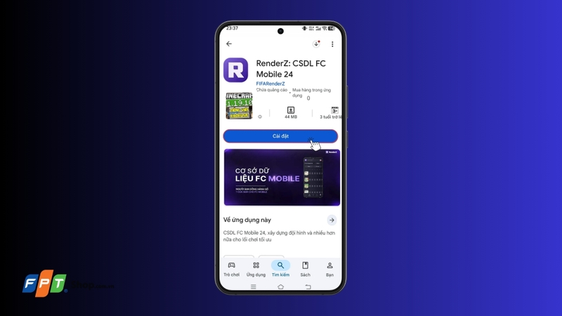 RenderZ: Công cụ tối ưu đội hình FC Mobile hiệu quả nhất