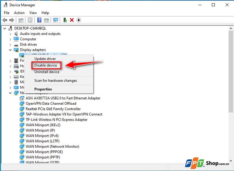 Chia sẻ một vài cách reset card màn hình nhanh và đơn giản