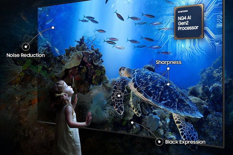 Tivi Samsung QA100QN80F 100 inch 4K giá rẻ, góp 0%