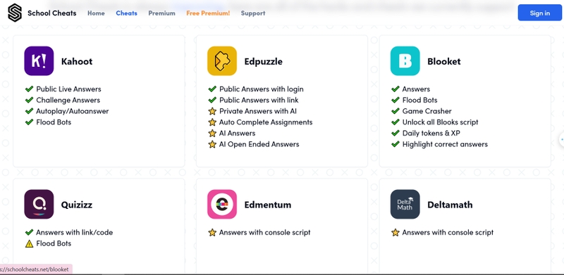 School Cheats: Công cụ hỗ trợ tìm đáp án nhanh chóng cho học sinh
