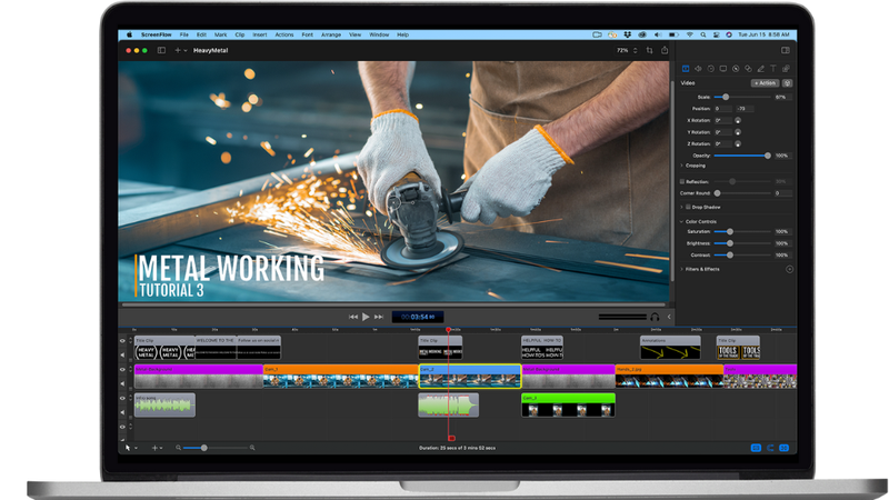 Tính năng nổi bật của ScreenFlow - Phần mềm quay màn hình cho Mac