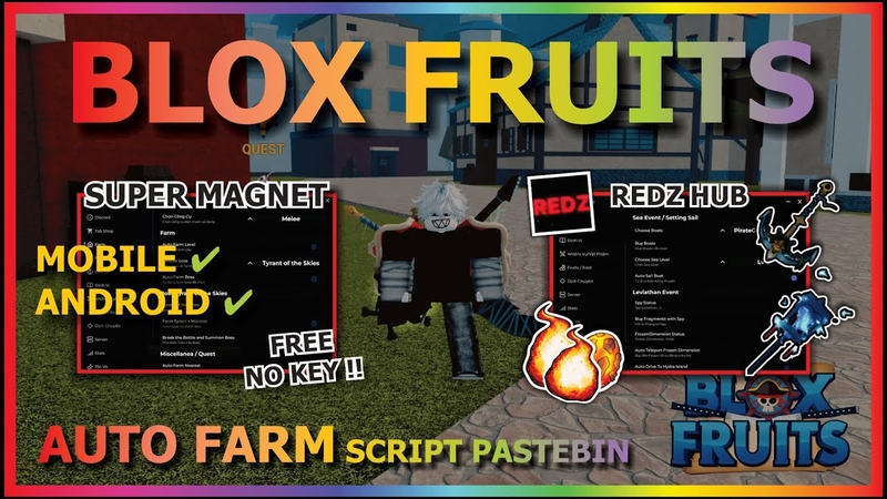 Redz Hub Script Blox Fruits 2026 - Auto Farm, săn boss nhanh