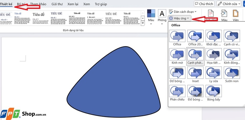 Mách bạn cách thay đổi hình dạng Shapes trong Word và những thao tác ...