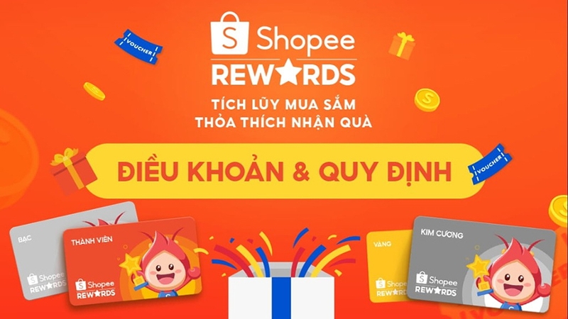 Shopee Rewards là gì? Có những hạng thành viên và quyền lợi