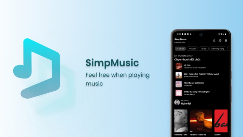 Cách tải SimpMusic: Ứng dụng nghe nhạc miễn phí của người Việt