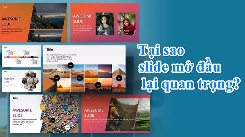 Bí quyết tạo slide mở đầu PowerPoint ấn tượng để thu hút người xem ngay