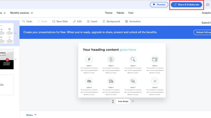 Slidebean AI: Tạo slide nhanh chóng, chuyên nghiệp bằng AI