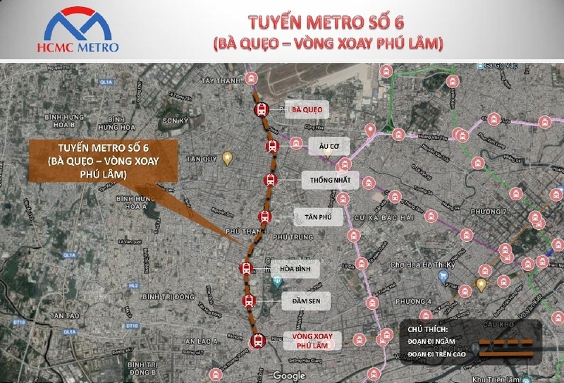 Cập nhật sơ đồ các tuyến Metro TPHCM mới nhất 2025, chi tiết nhất