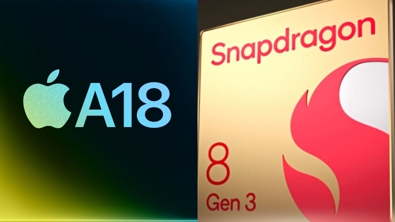 So sánh chip Apple A18 vs Snapdragon 8 Gen 3 - Chip nào mạnh hơn?