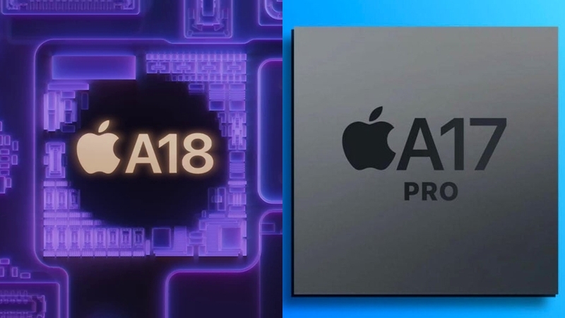 So sánh chip A18 vs A17 Pro - Những điểm mới của chip A18