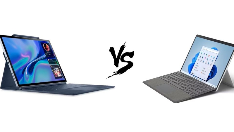 So sánh laptop Dell và Surface chi tiết về thiết kế, hiệu năng