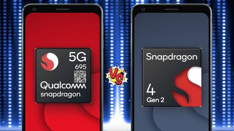 So sánh Snapdragon 4 Gen 2 vs Snapdragon 695: Chọn chip nào?