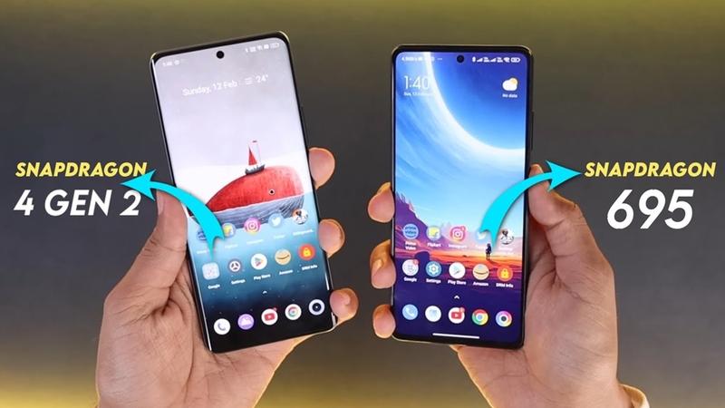 So sánh Snapdragon 4 Gen 2 vs Snapdragon 695: Chọn chip nào?
