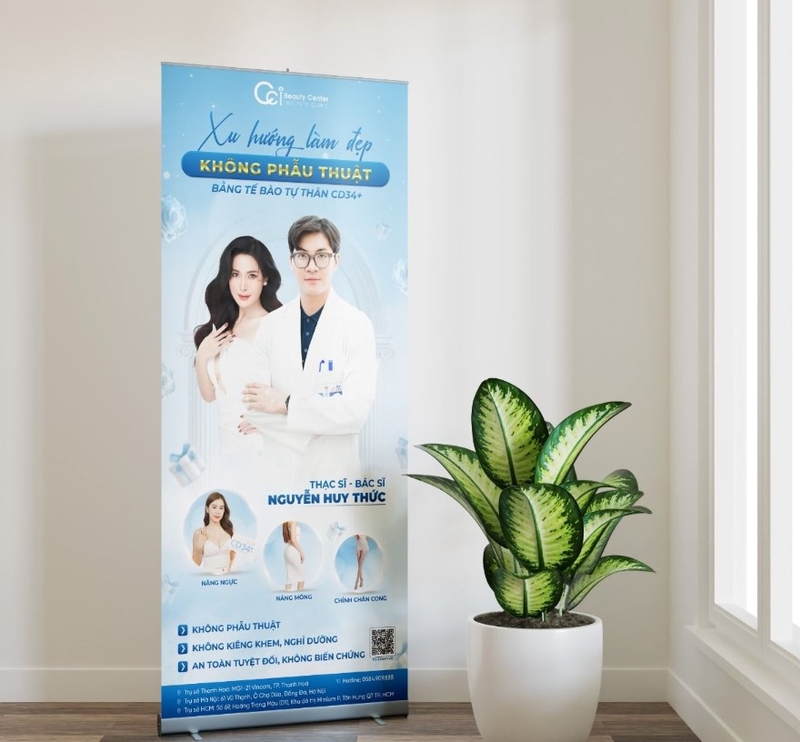 Bộ sưu tập standee spa ấn tượng, đa dạng phù hợp mọi phong cách