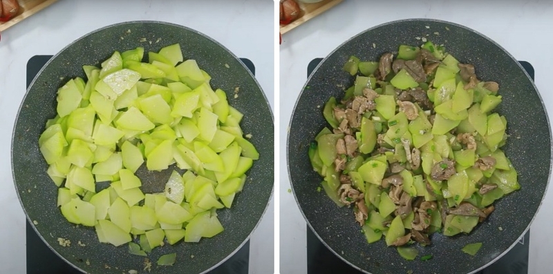 Hướng dẫn cách làm su su xào lòng gà thơm ngon, giòn sần sật