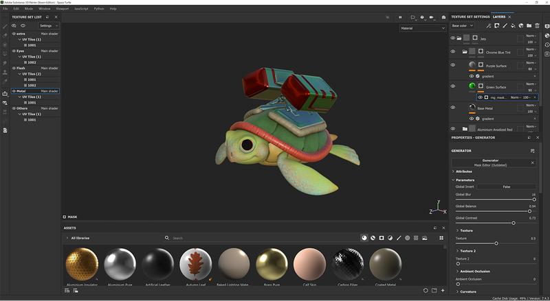Substance Painter: Giải pháp thiết kế đồ họa 3D ấn tượng dành cho các ...